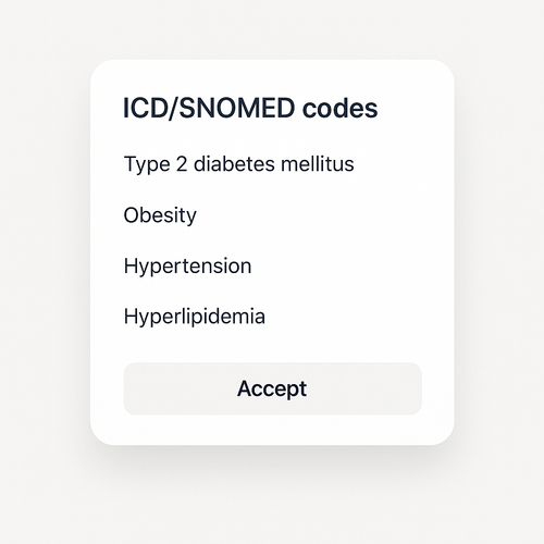 MedWrite AI – Clinical Documentation